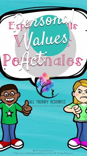 SPANISH VERSION - Exploring Personal Values Test Activity Worksheets