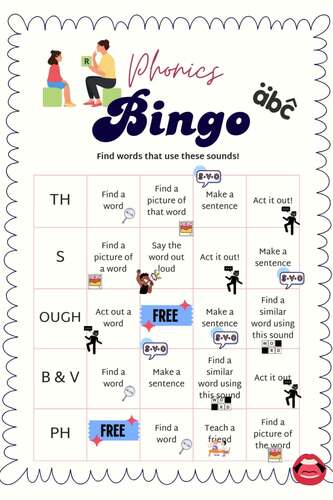 Phonics Pronunciation Practice Sheet: Fun Activities for ESL Learners