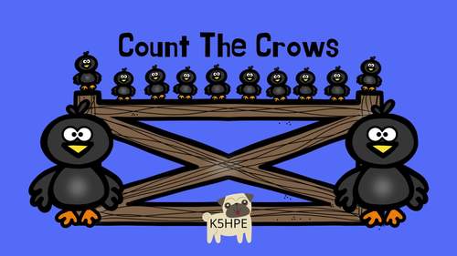 Count The Crows, Counting 0-10, Numbers, Video and SLIDES!! | TpT