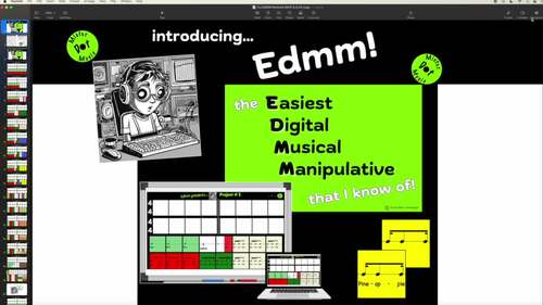 EDMM Easiest Digital Musical Manipulative (Keynote & Powerpoint Versions)