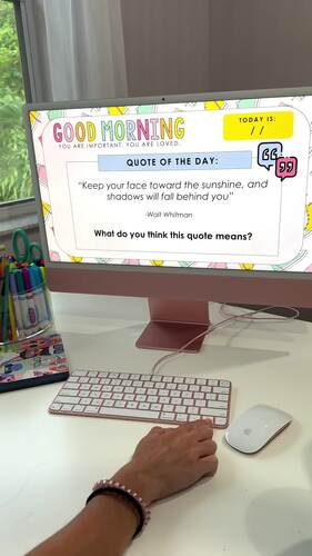 Morning Meeting Slides | SEL & Positive Classroom Community Activities ...