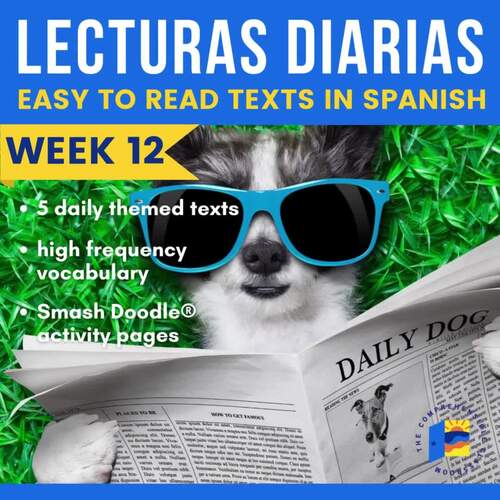 Lecturas diarias: Semana 12 - Five readings in Spanish for beginners