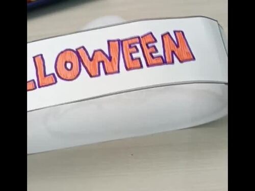 Halloween headband craft | Pumpkin crown craft for kindergarten | TPT