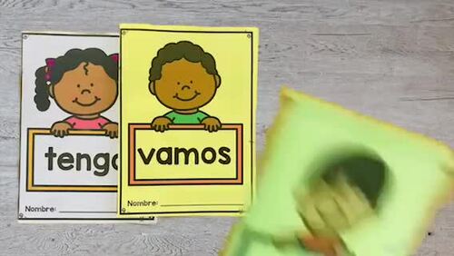 Sight Words Fluency Books in Spanish | Libros lectura Palabras de uso ...