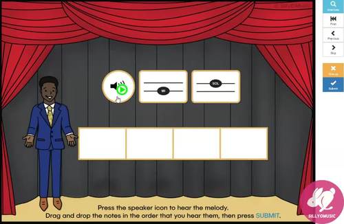 Music BOOM cards: What's That Solfege? SOL -MI (Key of C) Game by ...