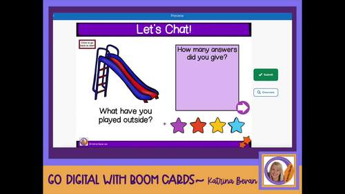 Boom™Cards: Let's Chat! Easy conversation starters for speech by ...
