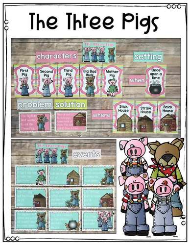 Fairy Tales Element 3 by First Grade Roars | Teachers Pay Teachers