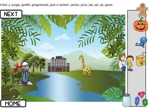 Sound Loaded Articulation Scenes J Sound Boom Cards by PlayingSpeech