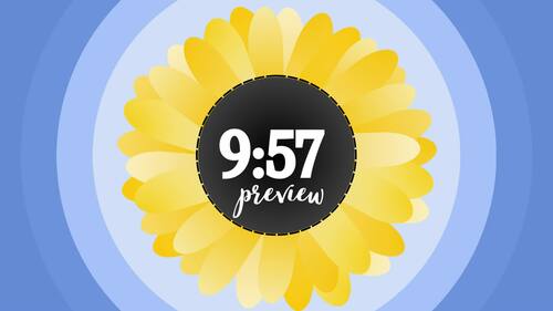 Sunflower Handy Classroom Timers by Handy Timers | TPT