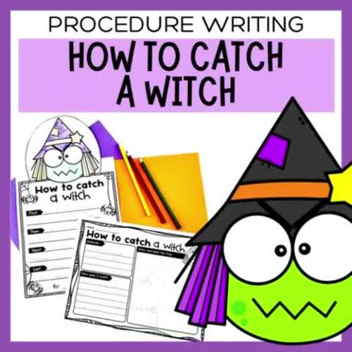 How To Catch A Witch | Halloween & Procedural Writing | STEM | TPT