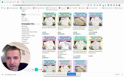 8th Grade Math Data & Modeling - scatter plots & two- way frequency tables