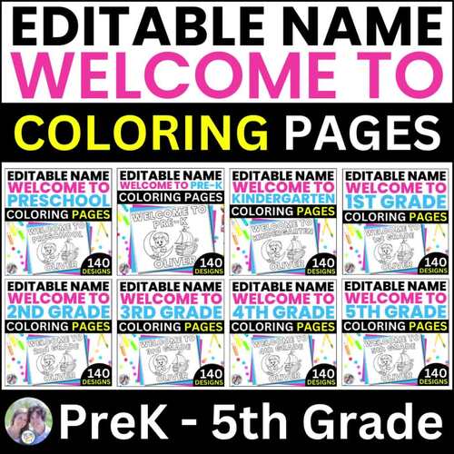 Welcome to kindergarten Coloring Page First Grade Coloring Sheet ...