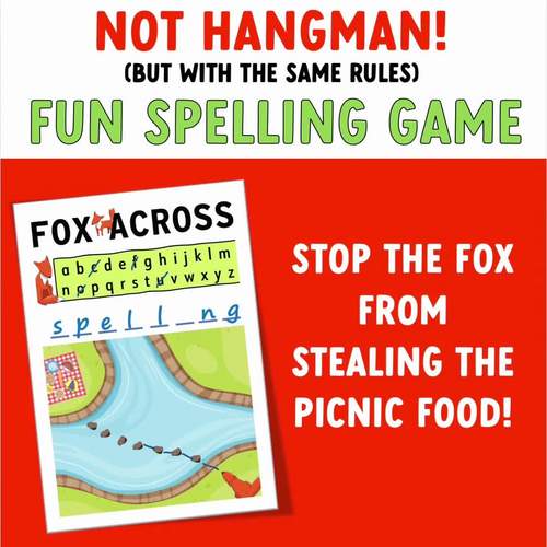 Hangman Spelling Game by Just What I Need | Teachers Pay Teachers