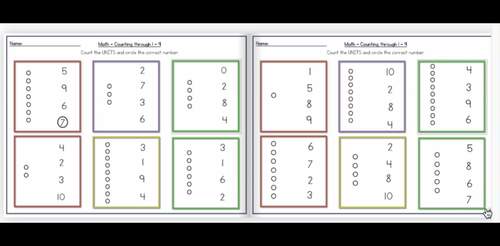 Montessori Math-Decimal system/Place value: Recognizing Quantities ...