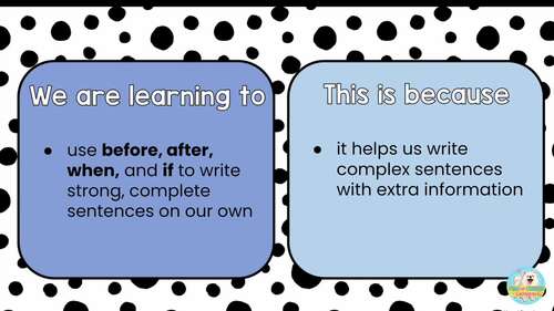 Subordinating Conjunctions | Digital Basic Ver (after/before/if/when)