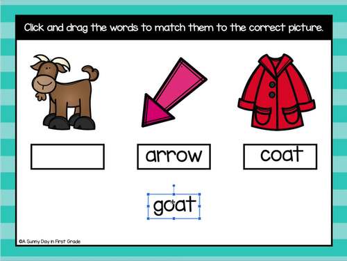 OA and OW (Long o Vowel Teams) for Google Slides™ by A Sunny Day in ...