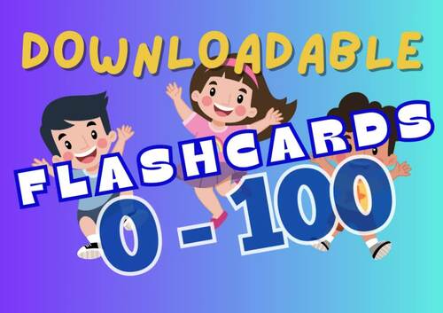 NUMBER FLASH CARDS by PREP MATERIALS ONLINE | TPT