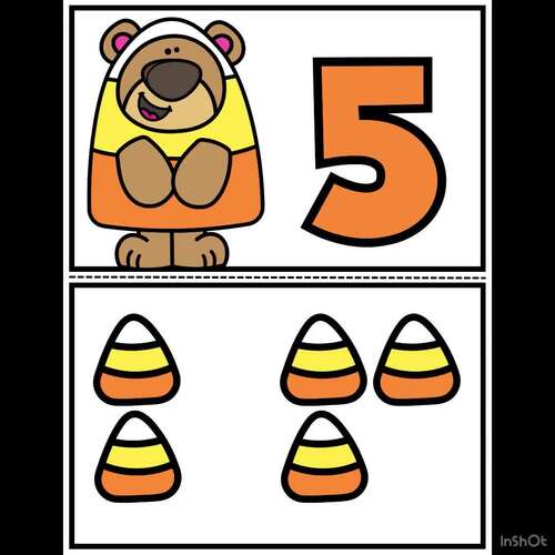 Halloween Subitizing Matching Cards 1–10 | Kindergarten & 1st Grade Math