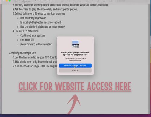 Speech RTI Tier 2 Intervention | 30‑Day Listening Tasks + Progress ...
