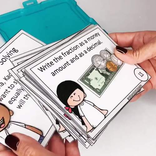 4th Grade Go Math Chapter 9 Fractions and Decimals by Handy Hanlon ...