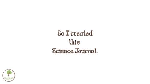 ACARA Foundation Science Living Things Journal by My Teaching Cupboard