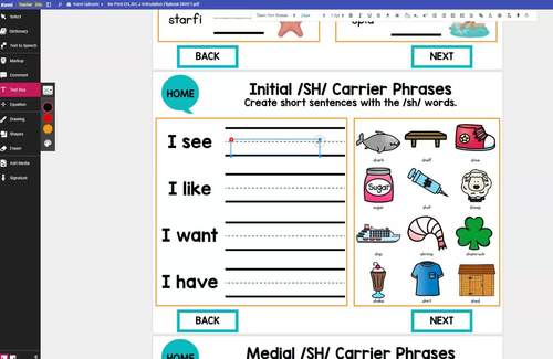 NO PRINT Interactive Articulation Flipbook for /sh, ch, j/ | TpT