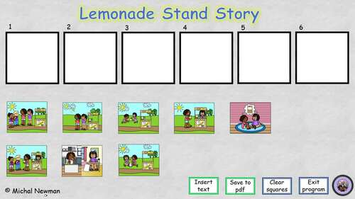 story - the lemonade stand - interactive game by musicwonderwoman