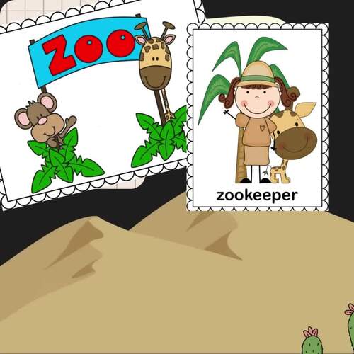 Zoo Animals Unit for Kindergarten-Holistic English Series #26 | TPT