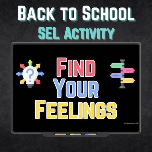 Back to School SEL Activity – “Find Your Feelings” Icebreaker for ...