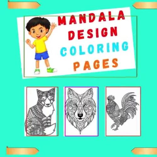 Mandala Coloring Worksheets For Kids by The TPT Learning Camp | TPT