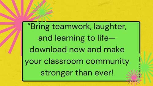 Boost Classroom Community/Engagement: Ready-to-Use STEAM Icebreaker ...