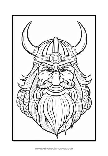 Explore Creativity with Coloring Pictures Vikings Vol 12 by Art ...