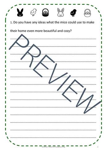 Easter Reading Comprehension / Writing Prompts 3rd Grade | TPT