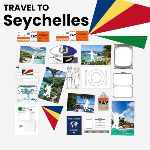Travel to Seychelles! – Printable Pretend Travel Activity for Kids