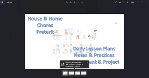Spanish II Unit: House & Chores & Preterit by Sr and Monsieur Schepeez