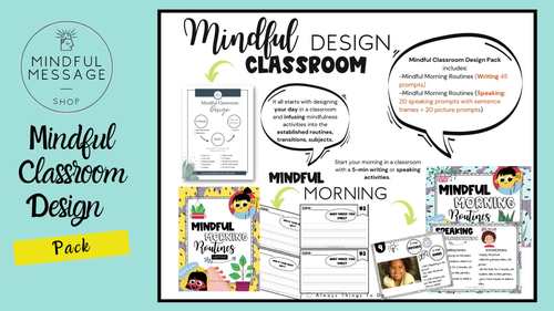 Mindfulness in a Classroom {Design Your Mindful Classroom} | TPT