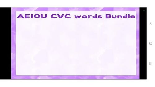 5 short vowels Bundle: 97 CVC words QR code Scavenger Hunt with worksheets