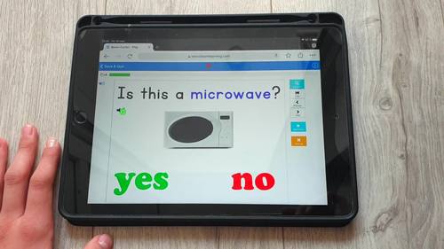 Kitchen Yes No Questions BOOM CARDS™ by Angie S | TpT