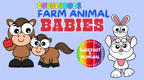 Farm Animal Parent and Offspring Clipart - Cuddlebugs Collection Farm ...