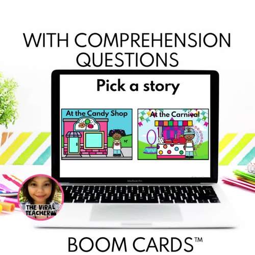 Reading Comprehension Passages with WH Questions and Retelling Story set 1