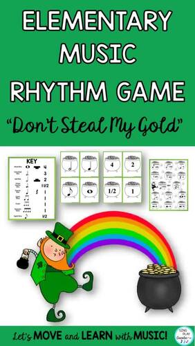 Music Rhythm Game: "Don't Steal My Gold" Note & Rest Values (St ...