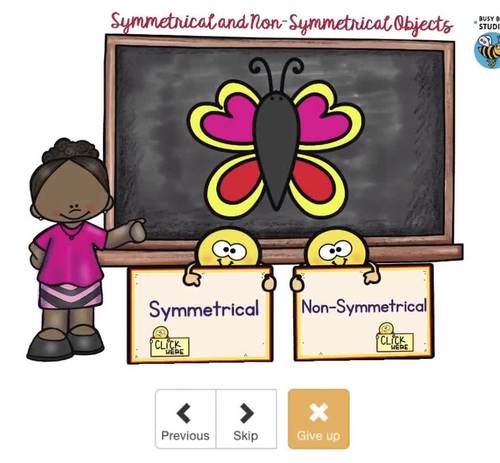 SYMMETRY ACTIVITIES BOOM CARDS MATH CENTERS 1ST GRADE NO PREP ...