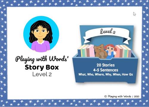 Story Box 2 Auditory Comprehension, Recall and Answering Questions BOOM ...