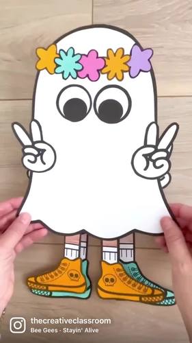 Halloween Writing Craft - Ghost Activity | TPT