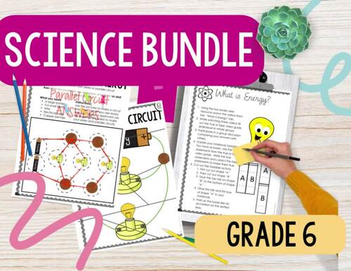 Ontario Grade 6 - Science BUNDLE - All Four Science Units for the ...