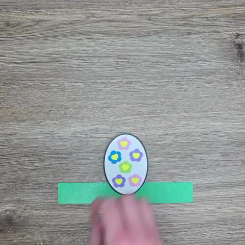 Easter Bunny with Eggs Craft Template by Mollers Makes It | TPT