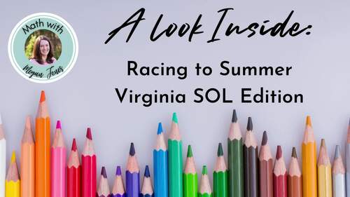 Virginia SOL Edition- Racing to Summer- 2nd Grade End of Year Math ...