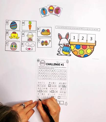 Easter Escape Room | Kindergarten 1st Grade 2nd Grade | TPT