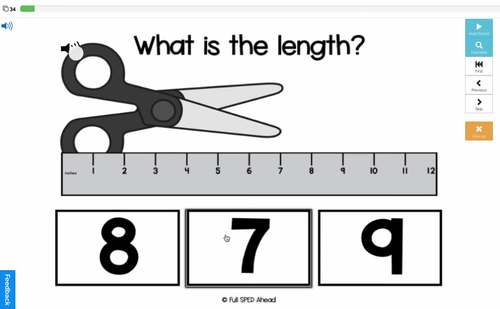 Measurement Length Boom™ Cards Activity by Full SPED Ahead -- Heather ...