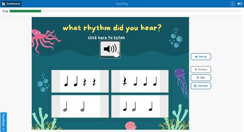 Rhythm Recognition | Ear Training | BOOM CARDS by Music Teacher's Toolbox